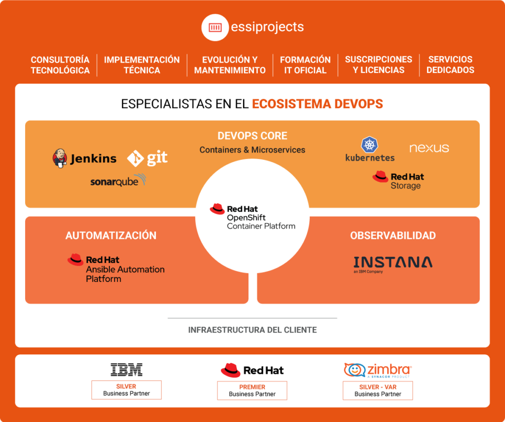 Soluciones a medida | Essi Projects - DevOps Ecosystem Architects